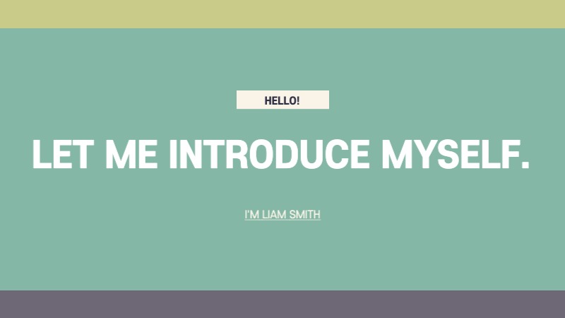 Self Introduction Quotes