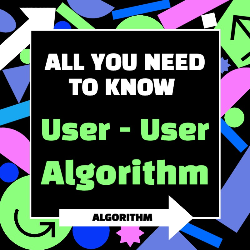 About the recommendation algorithm for black and colorful geometric ...