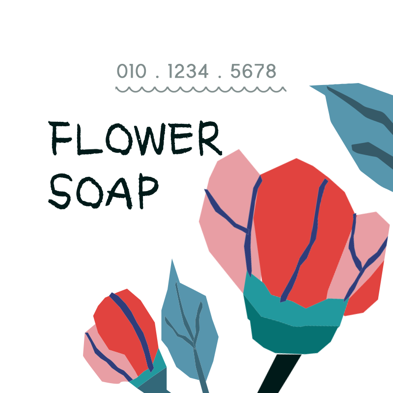 Flower Soap - MiriCanvas