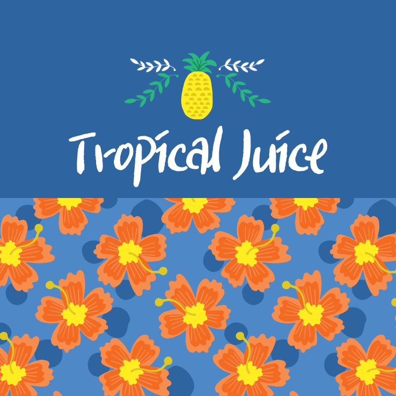 Tropical Juice - MiriCanvas
