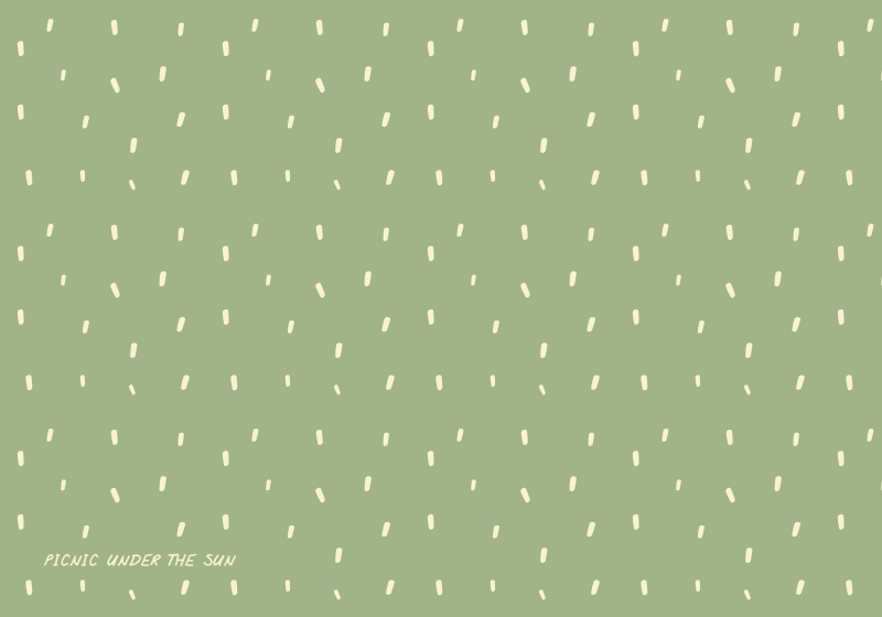 A simple design with green and light yellow dots. - MiriCanvas