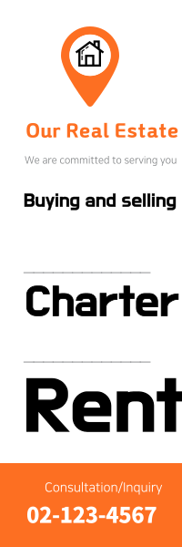 Real estate, buying, selling, and renting - 미리캔버스