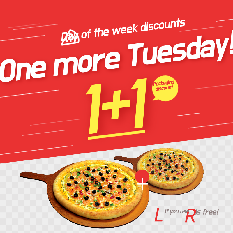 Day of the week discounts for delivery - MiriCanvas