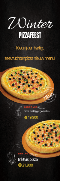 Nieuw zeevruchten pizza menu - MiriCanvas