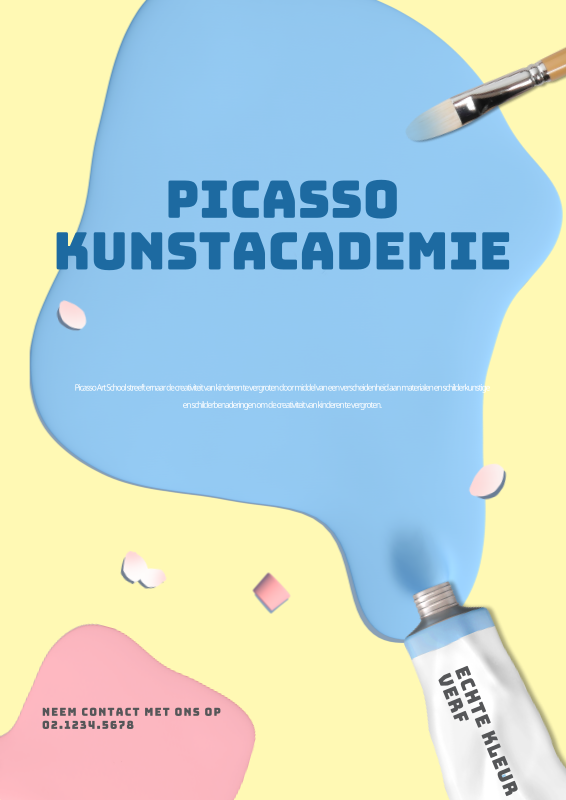 Picasso School voor Schone Kunsten - MiriCanvas