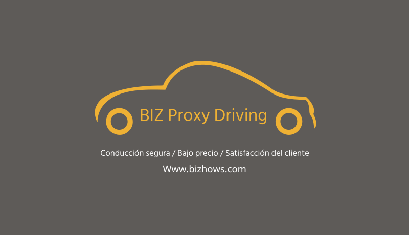BIZ Proxy Driving - 미리캔버스