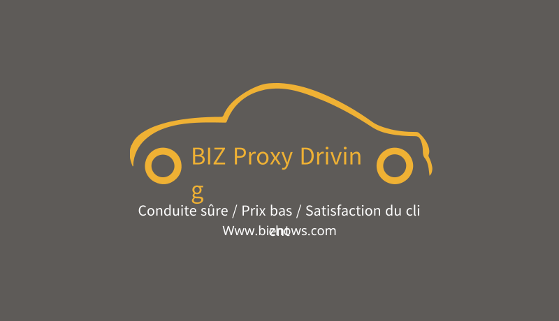 BIZ Proxy Driving - 미리캔버스