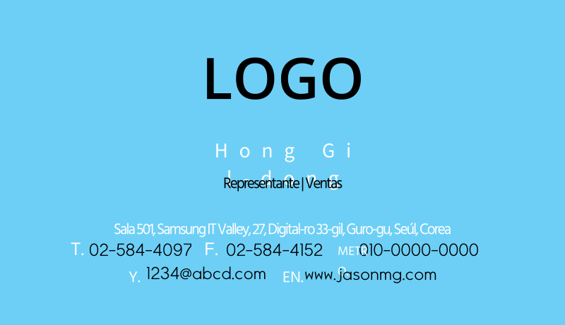 Tarjetas de visita de empresa - MiriCanvas