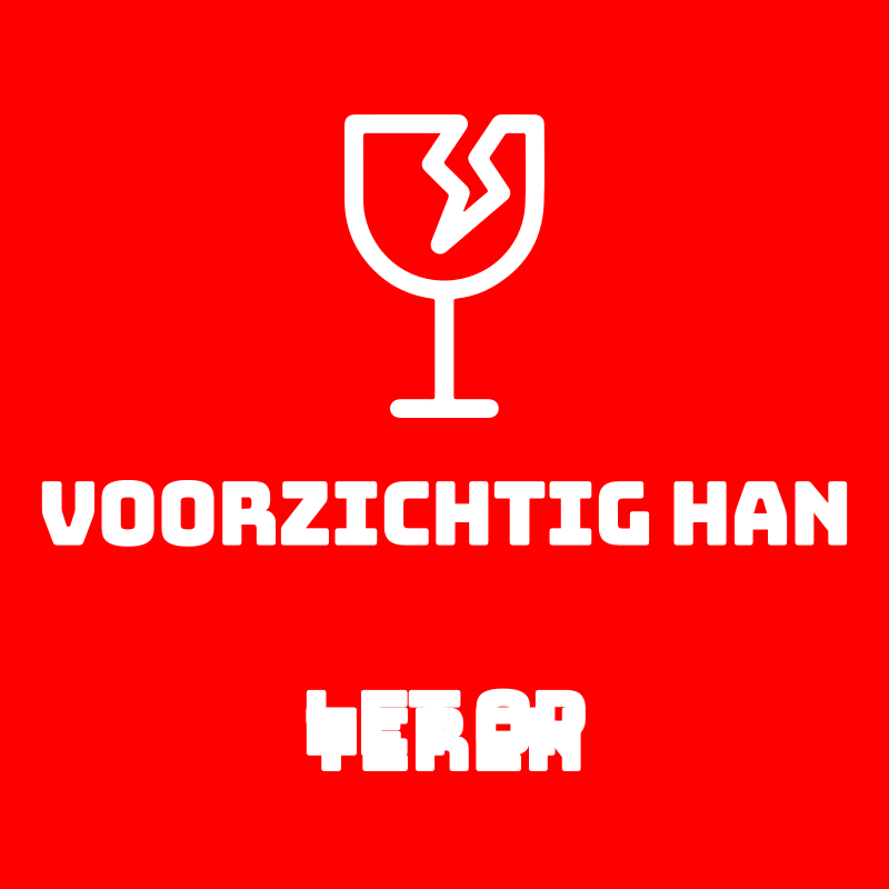 Voorzichtig hanteren - MiriCanvas