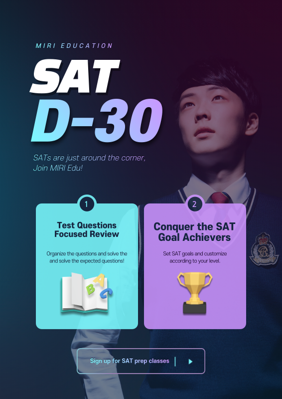 Sign up for SAT prep classes - MiriCanvas