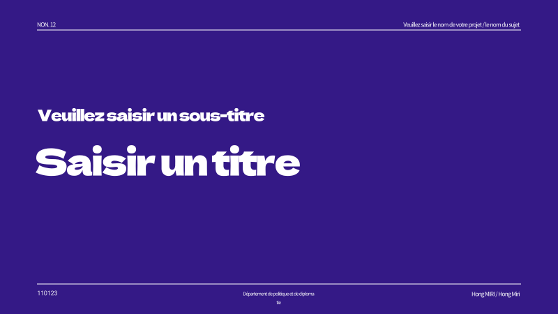 Guide des présentations - MiriCanvas