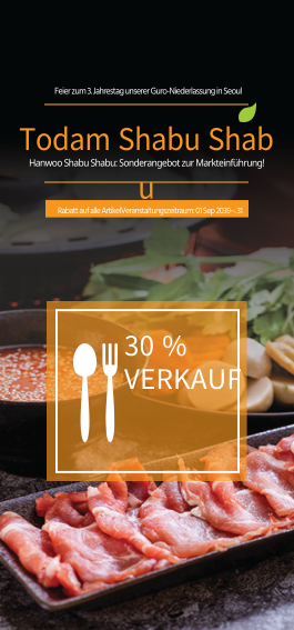 Todam Shabu Shabu Eintrittskarten - MiriCanvas