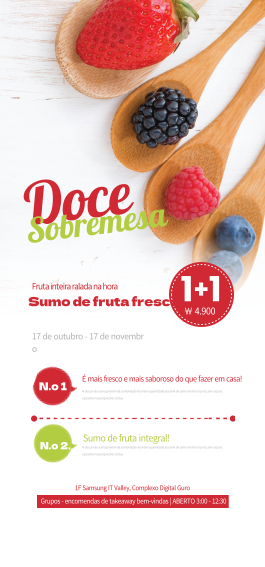 Sumo de fruta fresca - MiriCanvas