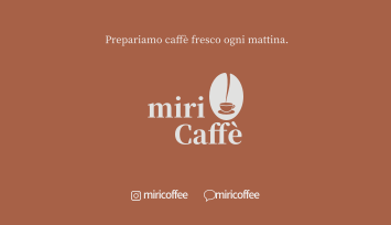 marrone illustrazione logo semplice caffè - MiriCanvas