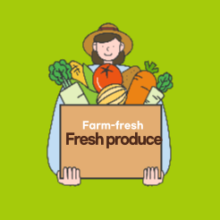 Fresh Produce Stickers - MiriCanvas