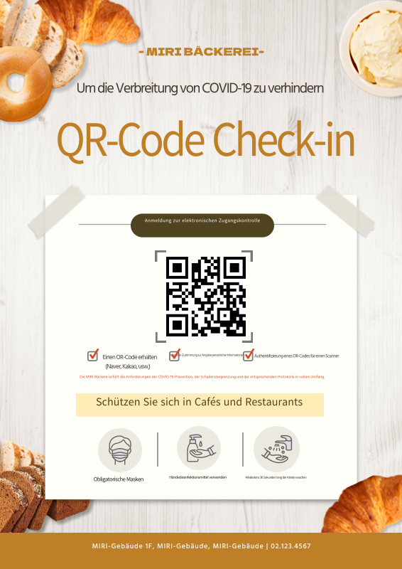 QR-Code Check-in - MiriCanvas