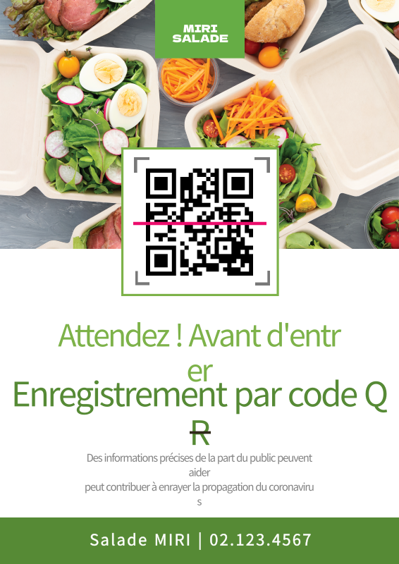 Enregistrement par code QR - MiriCanvas