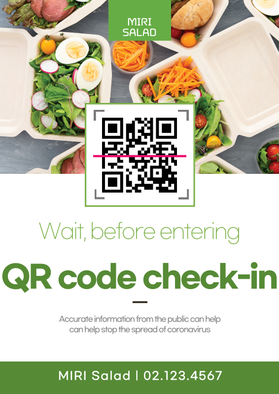 QR Code Check-In - MiriCanvas