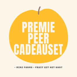 Geïllustreerde tekst Peer Sticker - MiriCanvas