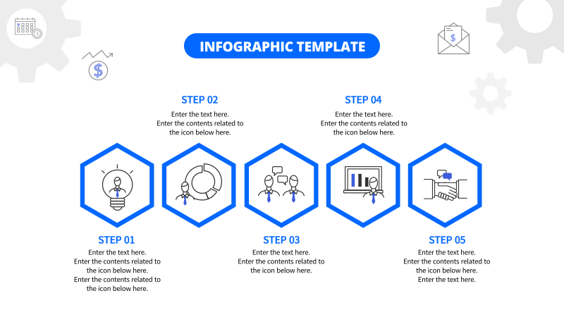 Blue Business Route Map Infographic Template Business Plan - MiriCanvas