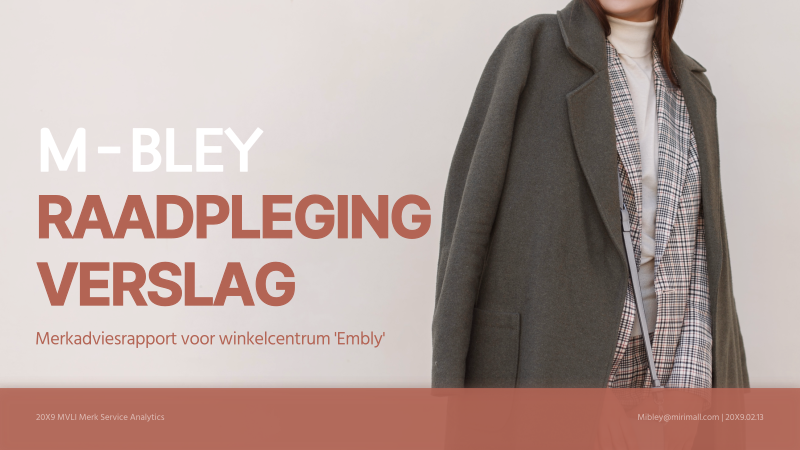 Verloop roze-beige schoon adviesrapport - MiriCanvas