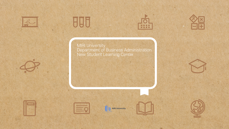 A simple college freshman guide with a vintage beige book concept ...