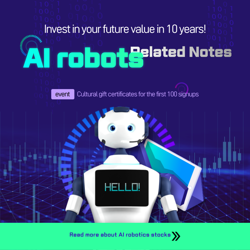 Fluorescent lime green and purple futuristic science AI robot stocks ...