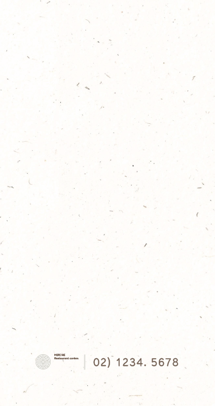 Promouvoir et informer les menus des restaurants coréens dans un style ...