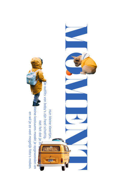 Strakke typografie en schattige gele objecten - MiriCanvas