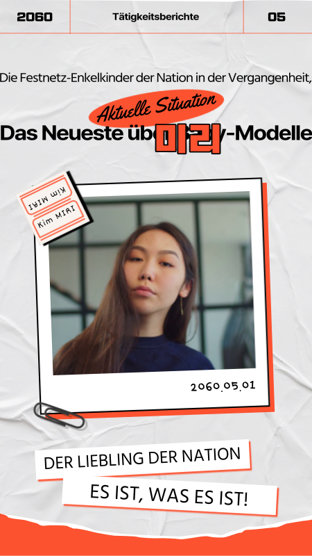 Prominente Nachrichten mit orangefarbenen Akzenten und zerknittertem ...