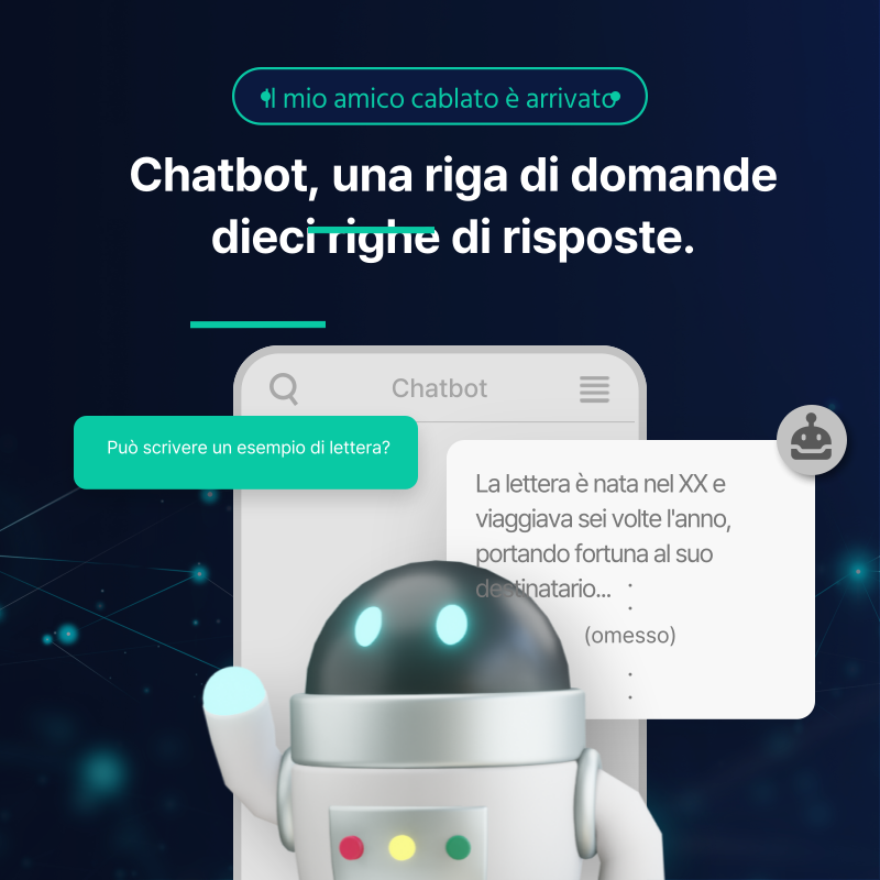 Materiali per chatbot per un concetto di personaggio robotico blu navy - MiriCanvas