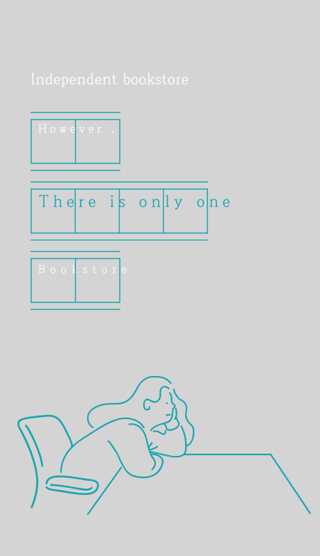 Dark green manuscript paper concept Emotional independent bookstore ...