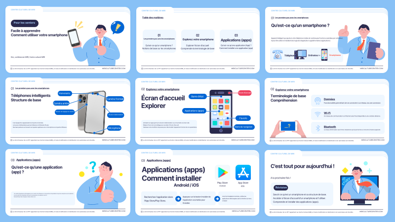 Illustration simple d'un dossier bleu clair et blanc pour l'éducation ...