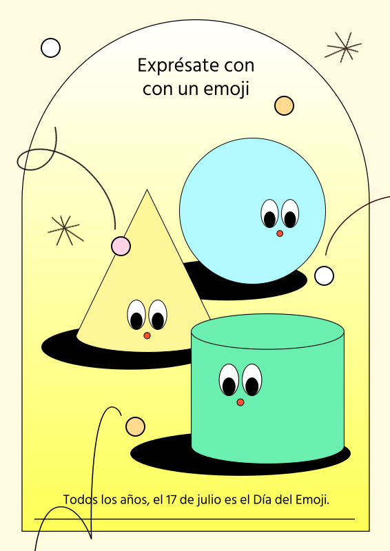 El Día Mundial del Emoji se celebra en amarillo y chartreuse - MiriCanvas