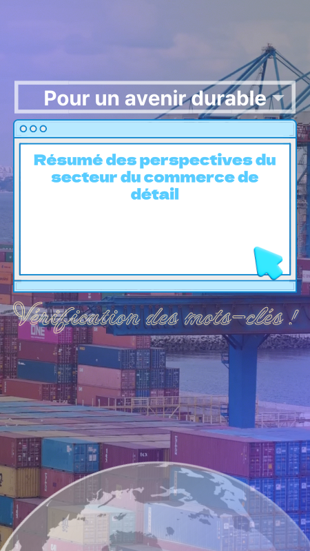 Message d'information simple sur les mots clés en bleu clair - MiriCanvas