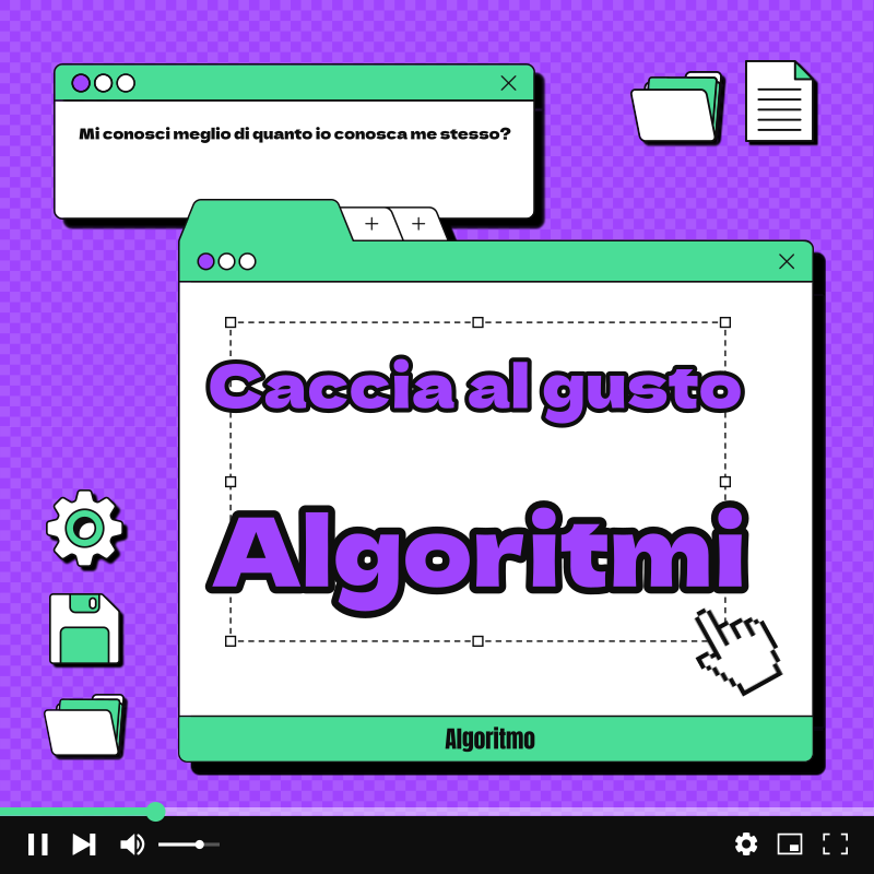 Uso della menta viola per comunicare informazioni algoritmiche in un ...