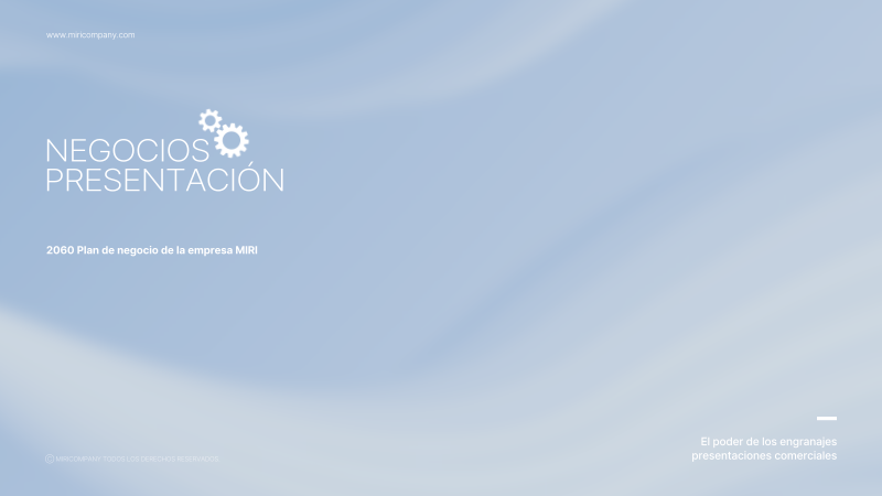 Un plan de empresa tranquilo y limpio con engranajes en colores pastel ...