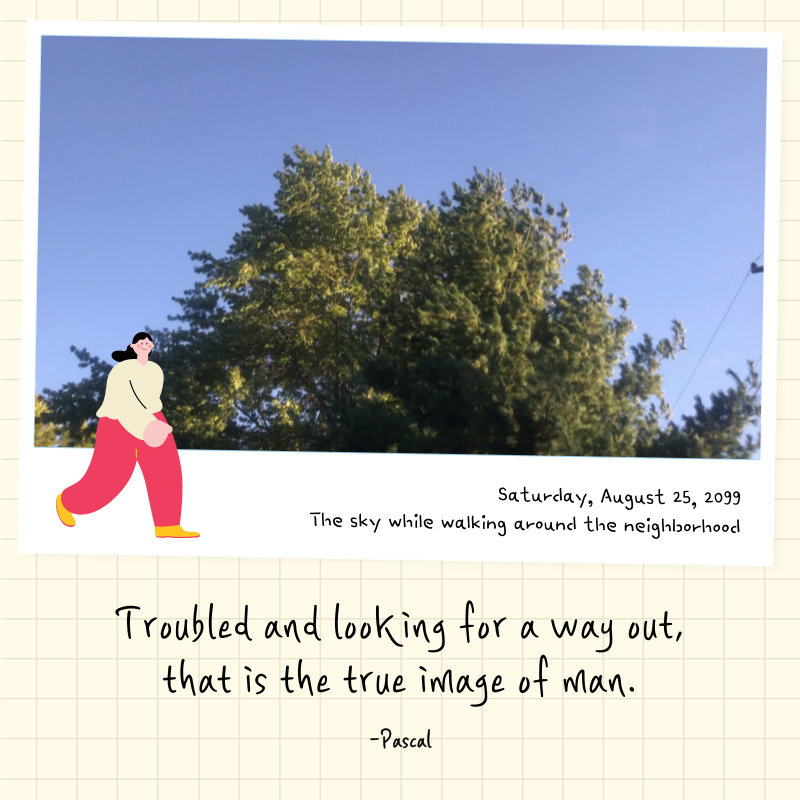 Sentimental illustrated handwritten note with Polaroid photo frame on ...