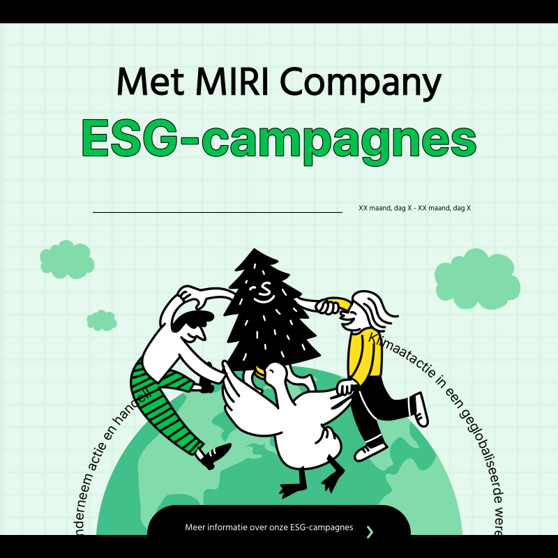 Een eenvoudig groene en limoengroene ESG-campagne promoten - MiriCanvas