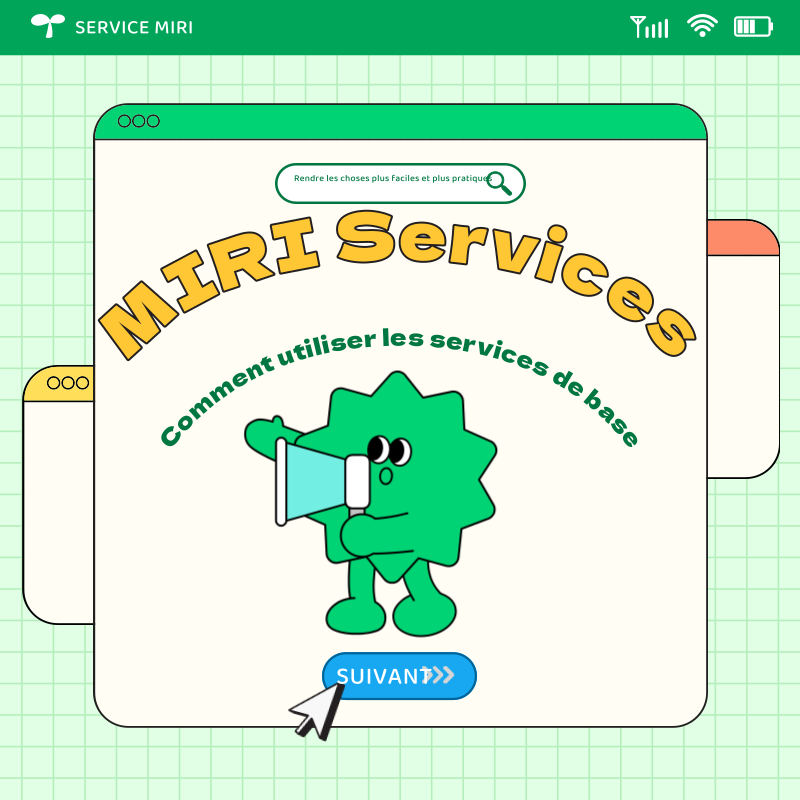Introduction d'un service vert et kitsch - MiriCanvas