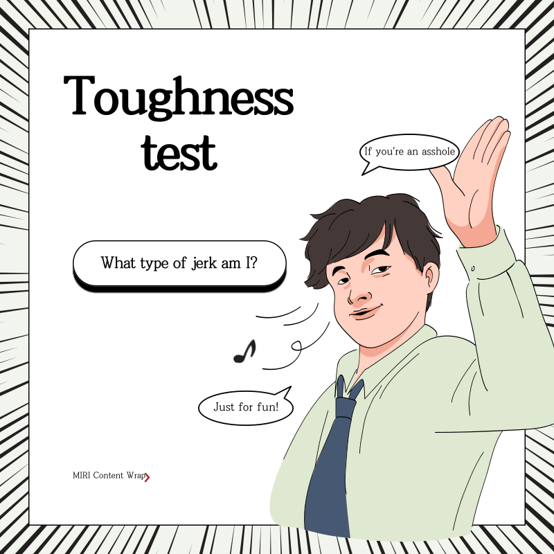 Sickening business humor posts in chartreuse and black - 미리캔버스