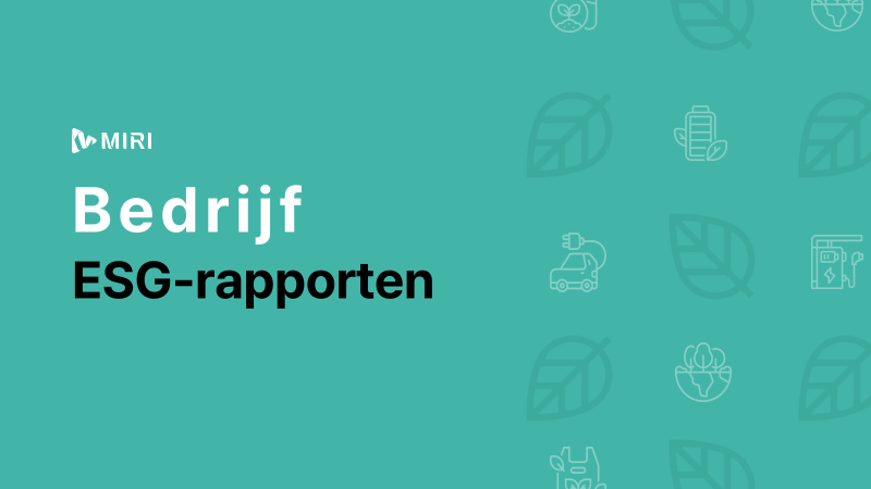 Basisgevoel met mintkleurig accent ESG-rapport - MiriCanvas