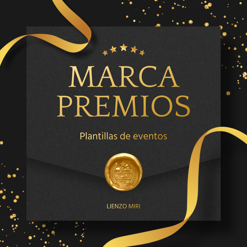 Anuncie una lujosa venta de premios de fin de año en oro y negro ...