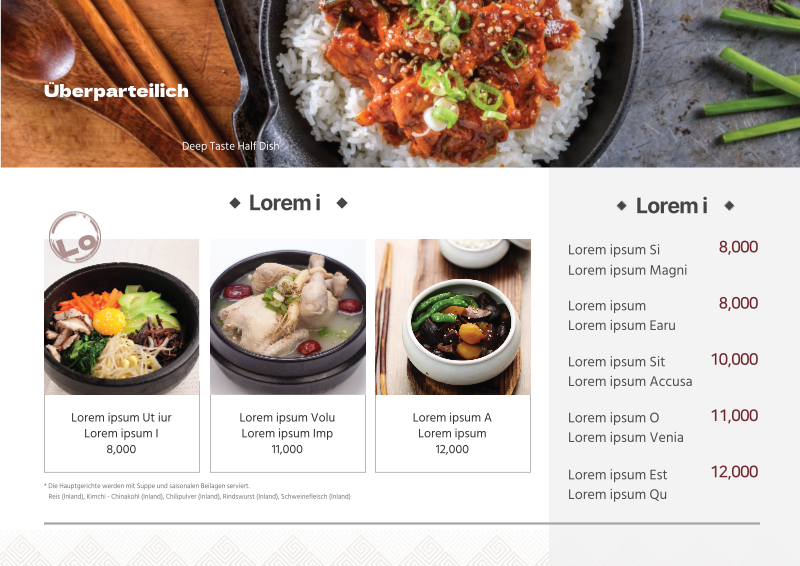 Deep Taste Half Dish - MiriCanvas