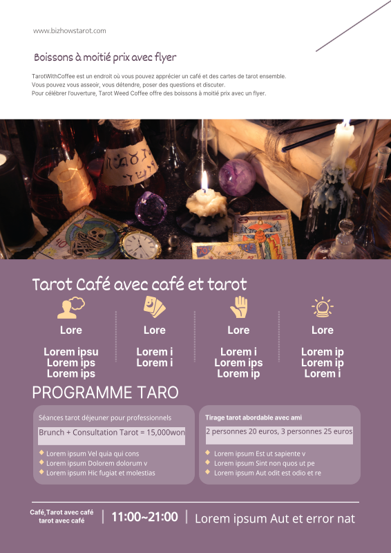 TAROT CAFE - MiriCanvas