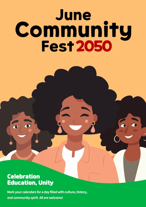 June Community Fest - MiriCanvas