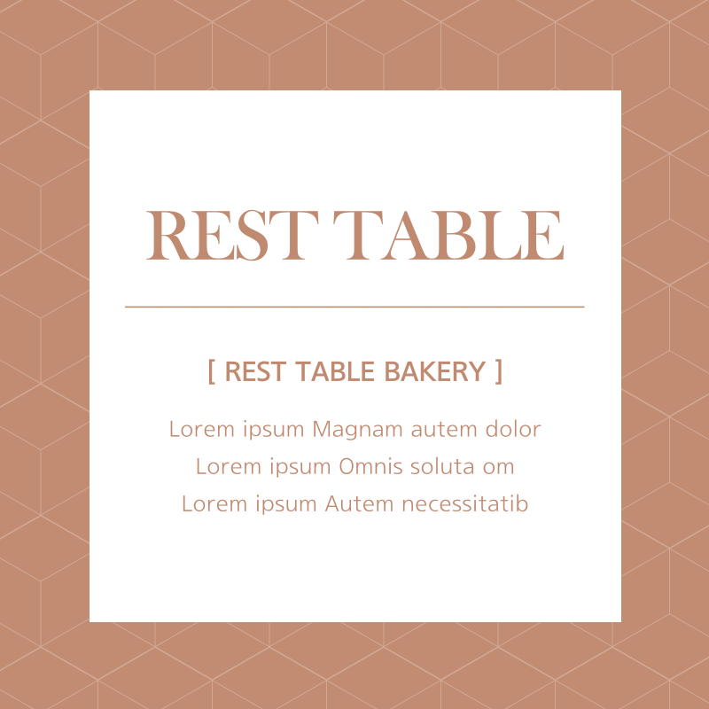 REST TABLE - MiriCanvas