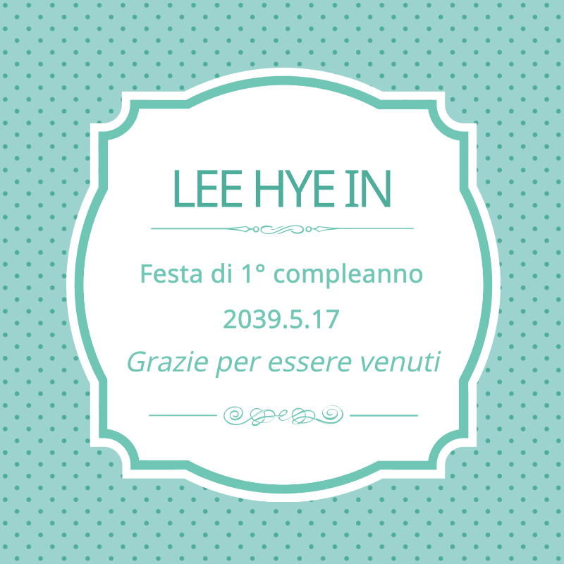 Grazie per essere venuti - MiriCanvas