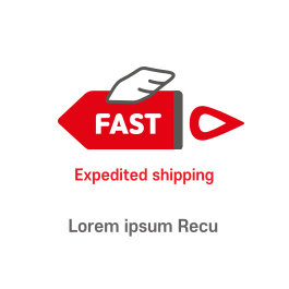 Expedited shipping stickers - MiriCanvas