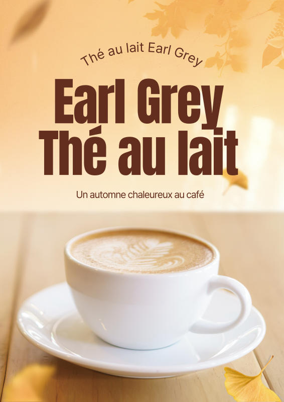 Promouvoir un menu de café beige, chaud et automnal - MiriCanvas